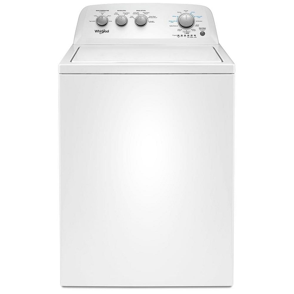 Whirlpool WTW4855HW Top Load Washer, 27 inch Width, Agitator, 4.4 cu ...