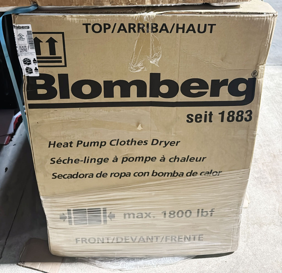 Blomberg DHP24412W Condensing Electric Dryer – White (Ventless ...