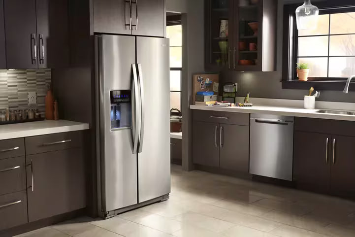 36-inch Wide Counter Depth Side-by-Side Refrigerator - 21 cu. ft.WRS57 ...